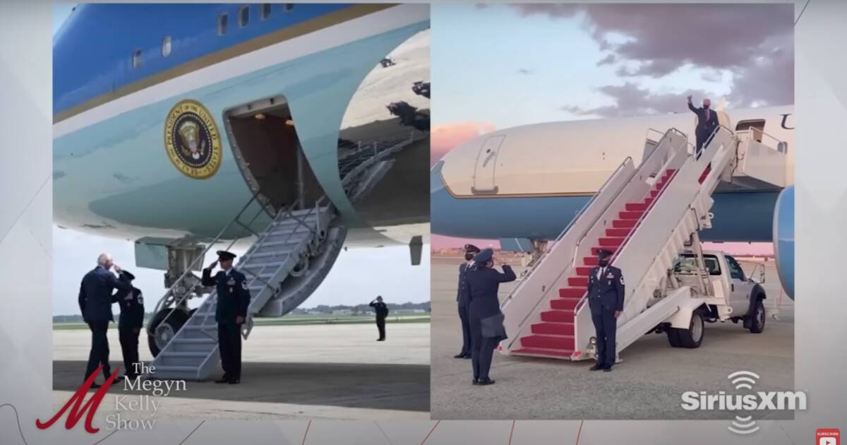 President Joe Biden Is Now Using the ‘Short Stairs’ to Access Air Force ...