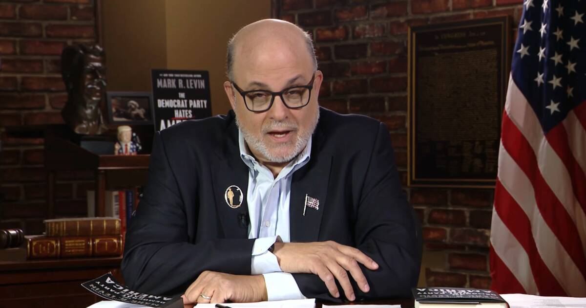 Mark Levin Explains the Historical Context of Why He Has Come to ...