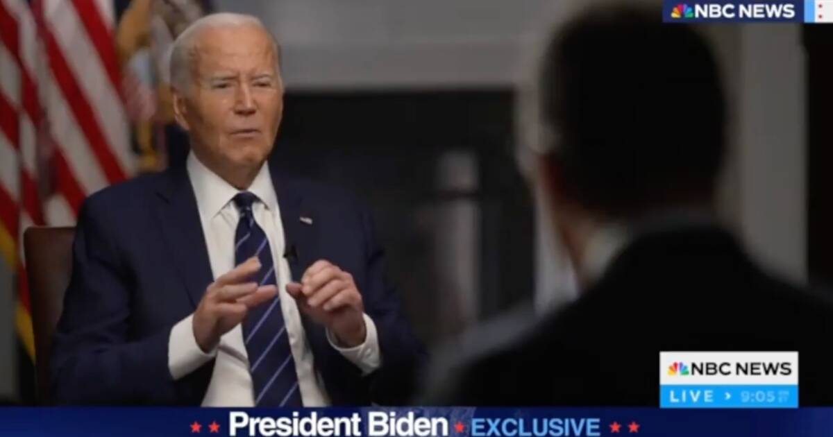 Lester Holt Calls Out Joe Biden For Not ‘lowering The Temperature As