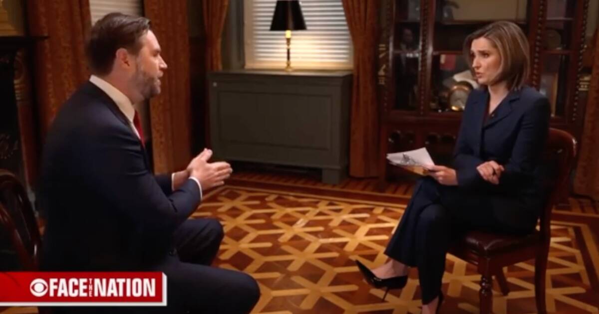 J.D. Vance Embarrasses CBS News’ Margaret Brennan During First ...