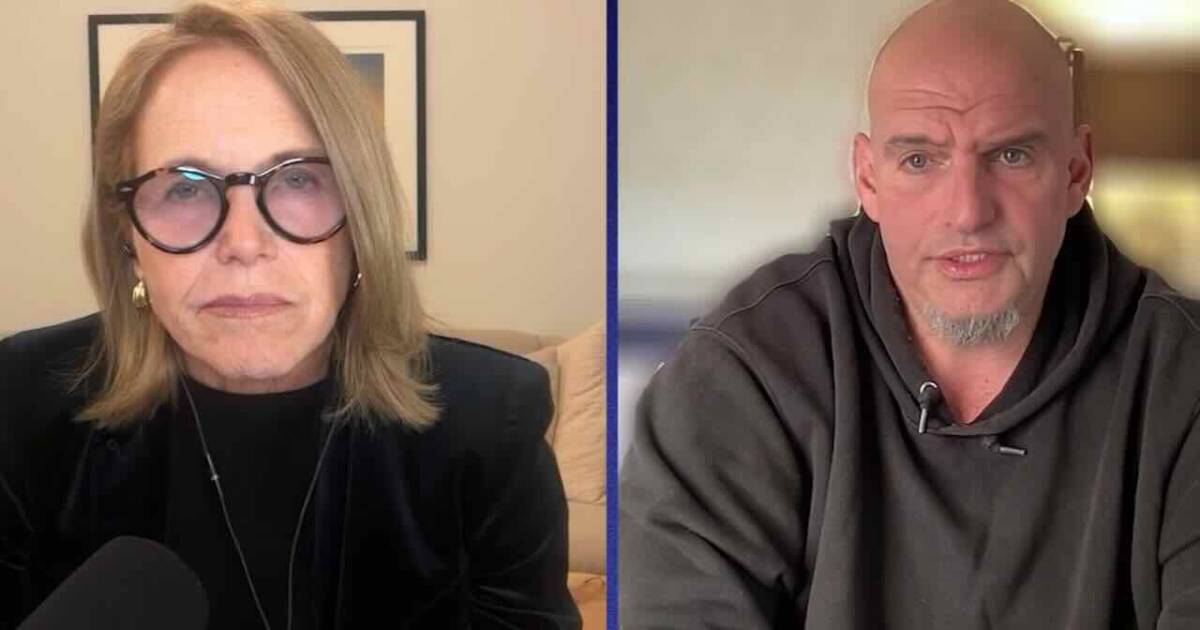 Katie Couric Wanted John Fetterman to Justify Political Violence, Smear ...